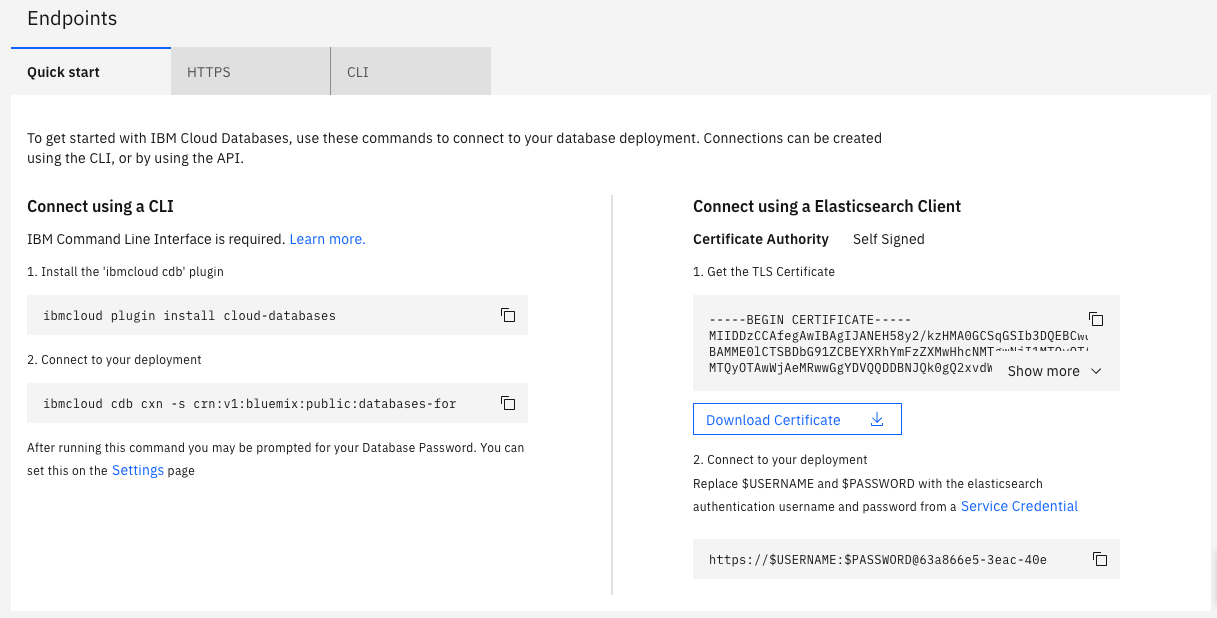 Secure Ibm Cloud Database With Tls Certificates Ibm Developer 1458